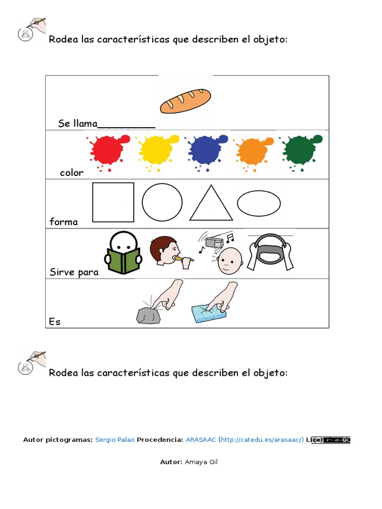 Descripción de Objetos para Niños | PDF | Hogar, jardinería y bricolaje ...