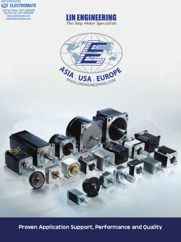 Lin Engineering Stepper Motor Quality | PDF | Wire | Bearing (Mechanical)