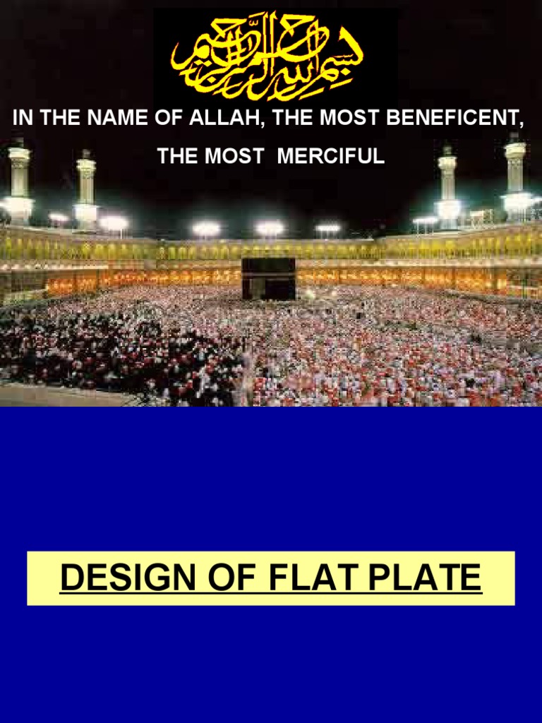 Design of Flat Plate | PDF | Engineering | Civil Engineering