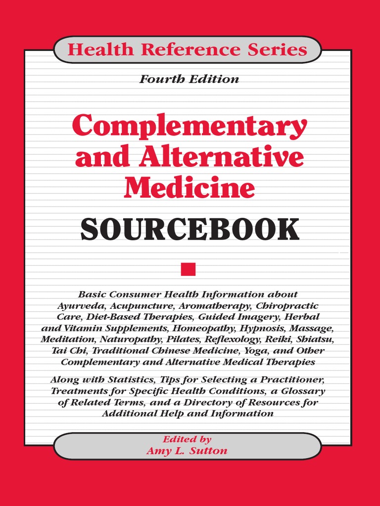 Amy L. Sutton - Complementary and Alternative Medicine Sourcebook (4th Edition) PDF | PDF ...