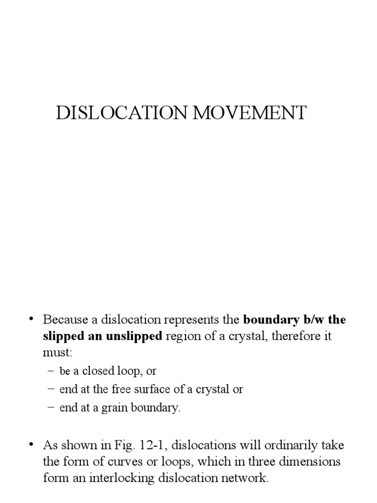 Web Class 12 Final | PDF | Dislocation | Crystallite