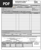 Bir Form 1600 | PDF | Withholding Tax | Value Added Tax