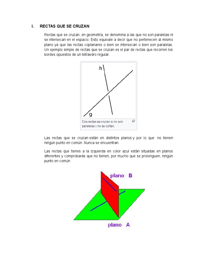 Geometria descriptiva | Línea (geometría) | Geometria plana) | Prueba ...
