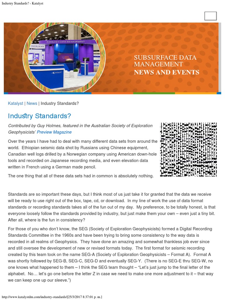 Industry Standards - Katalyst | PDF | Computing And Information Technology