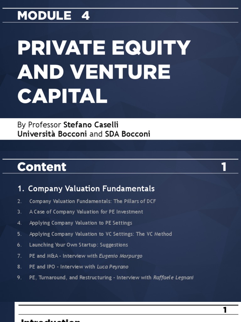 Week 4 | PDF | Cost Of Capital | Beta (Finance)