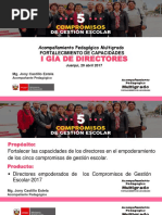 AMG 2025 - Compromisos-de-Gestion-Escolar | PDF | Escuelas | Pedagogía