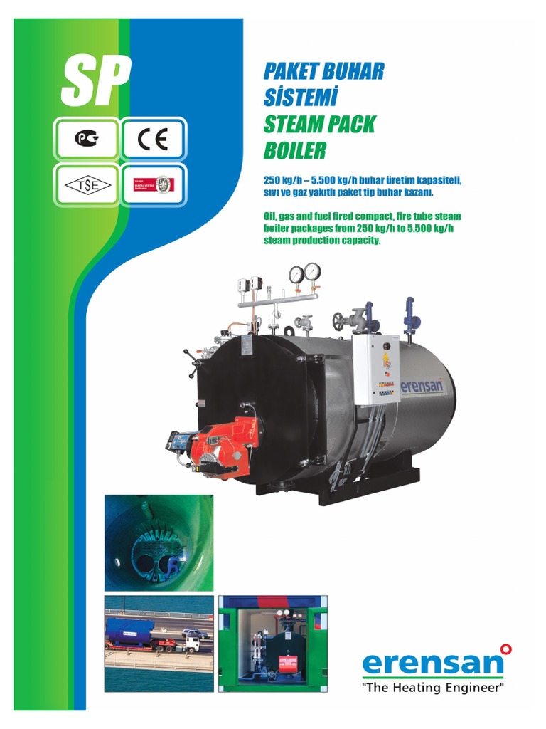 Erensan HDR Series Steam Boiler | PDF | Power (Physics) | Gases