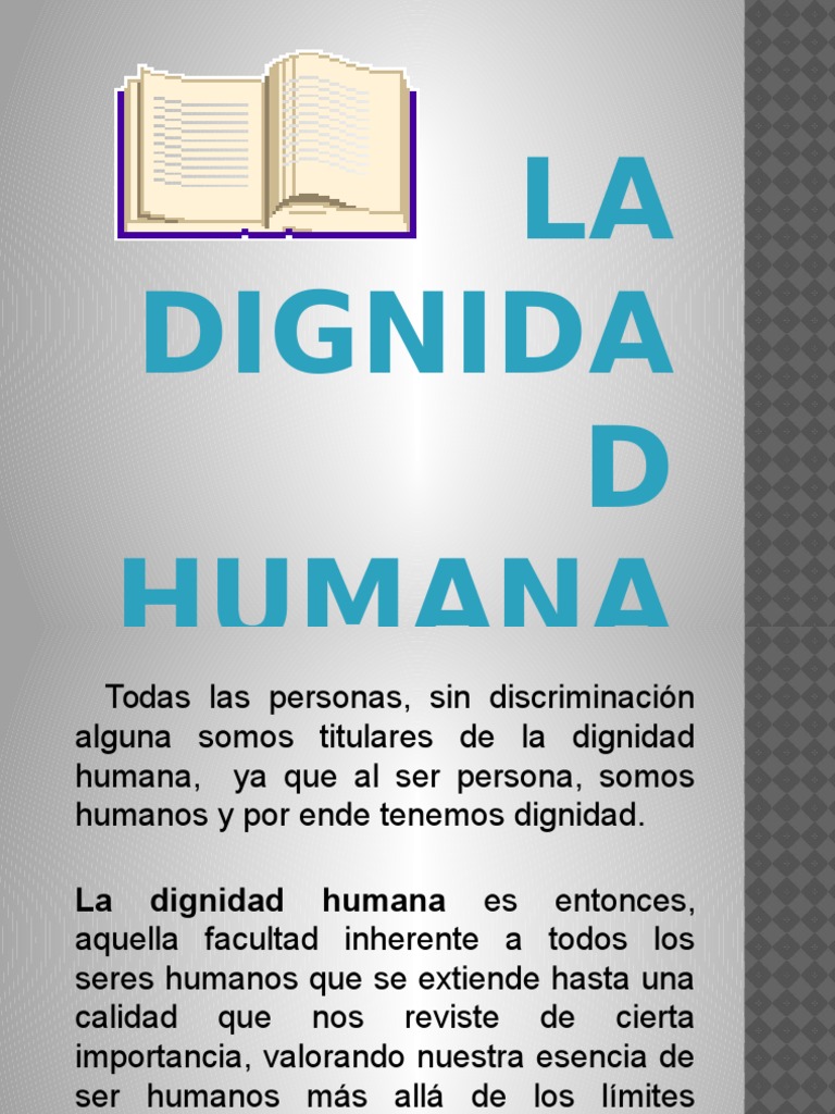Dignidad Humana | PDF