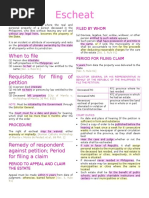 Escheat Proceedings in the Philippines | PDF | Intestacy | Inheritance