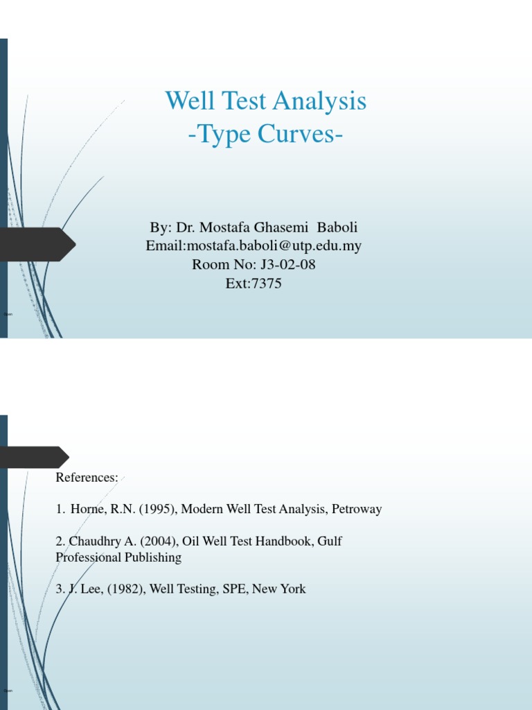 10 Type Curves | PDF | Pressure | Curve