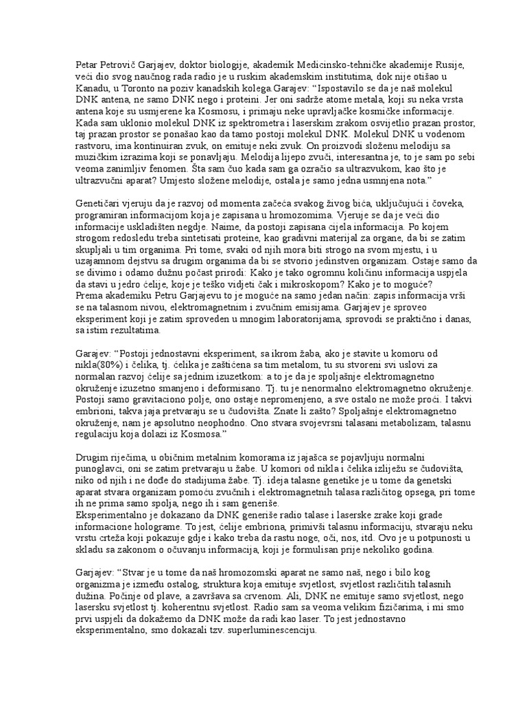 Petar Petrovič Garjajev | PDF