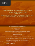 Kepmentan 121 Penetapan Jenis PHMS | PDF | Pengembangan Diri | Kesehatan Holistik