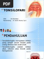 Managemen Kasus - Tfa (Tonsilofaringitis Akut) | PDF