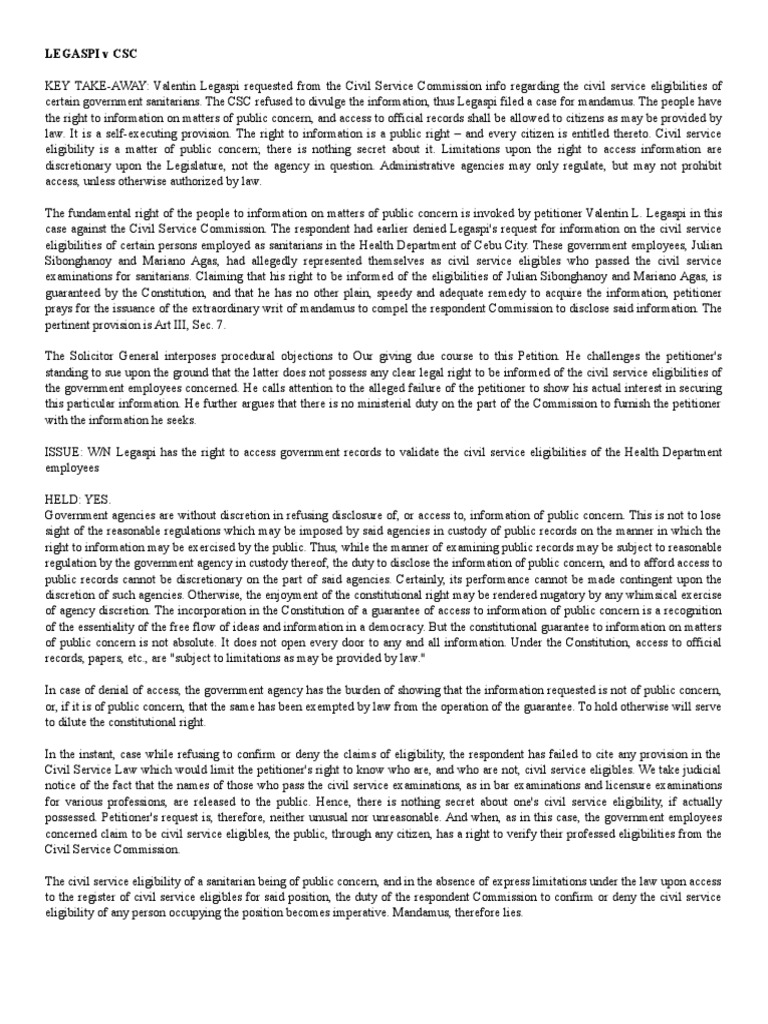 Section 7 | PDF | Freedom Of Information Laws By Country | Privacy