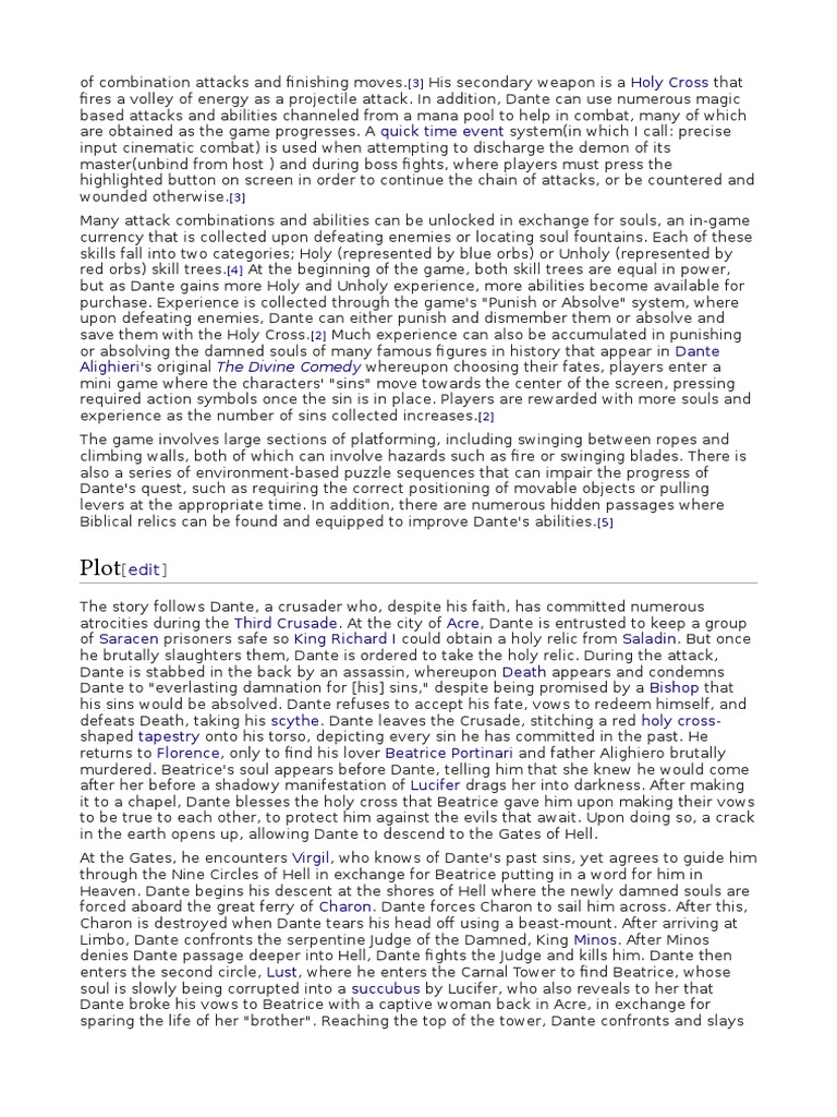 Dante's Journey Through Hell: A Summary of the Plot of Dante's Inferno ...