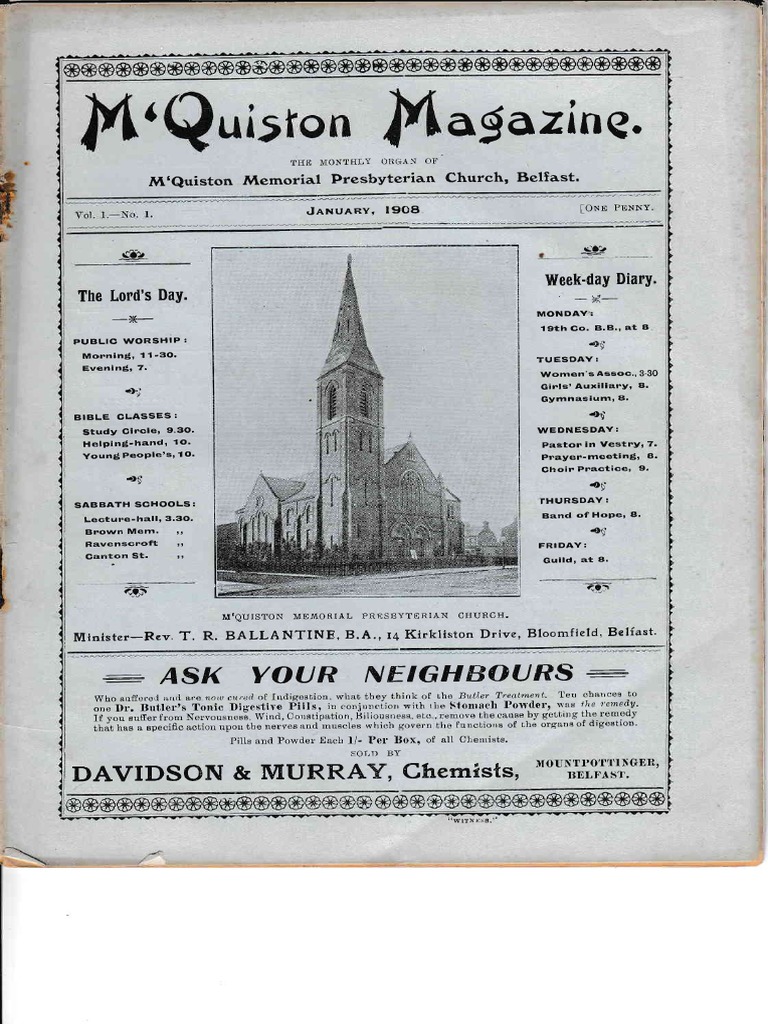 January 1908 | PDF