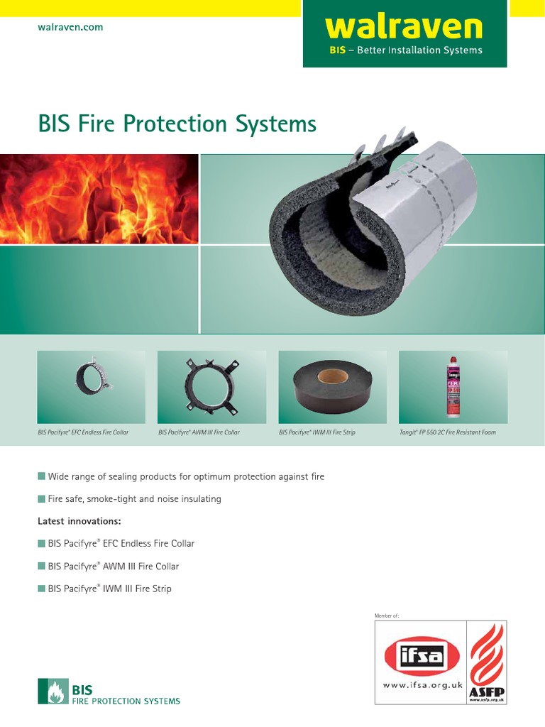 Antifoc Walraven Fire Protection Systems | PDF | Smoke | Pipe (Fluid ...