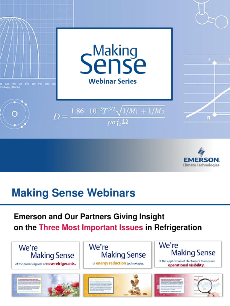 Emerson Webinar on Refrigerant Glide Effects | PDF | Pressure | Heat ...