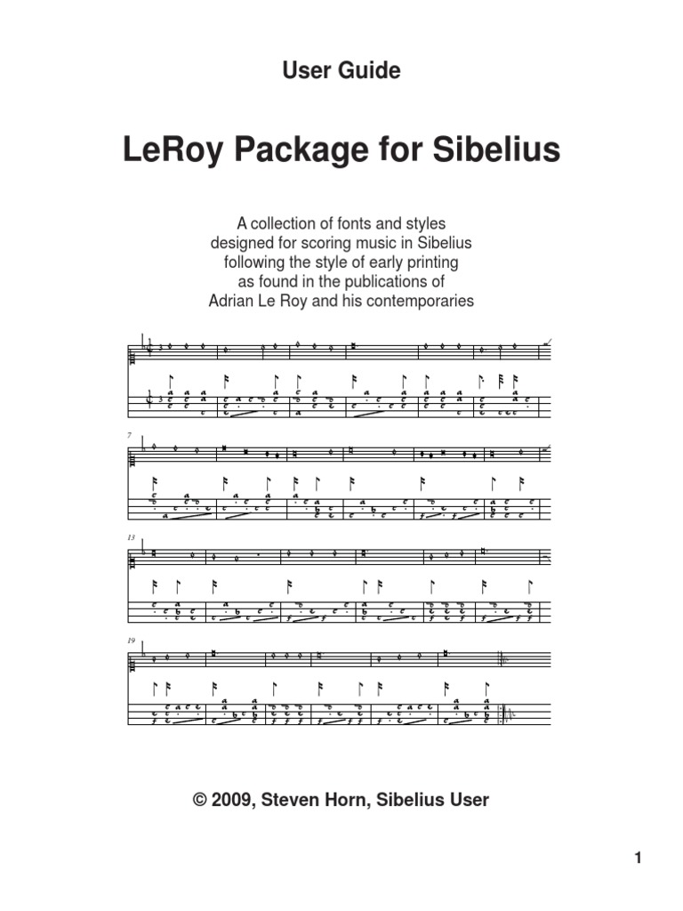 Leroy Guide | PDF | Musicology | Elements Of Music