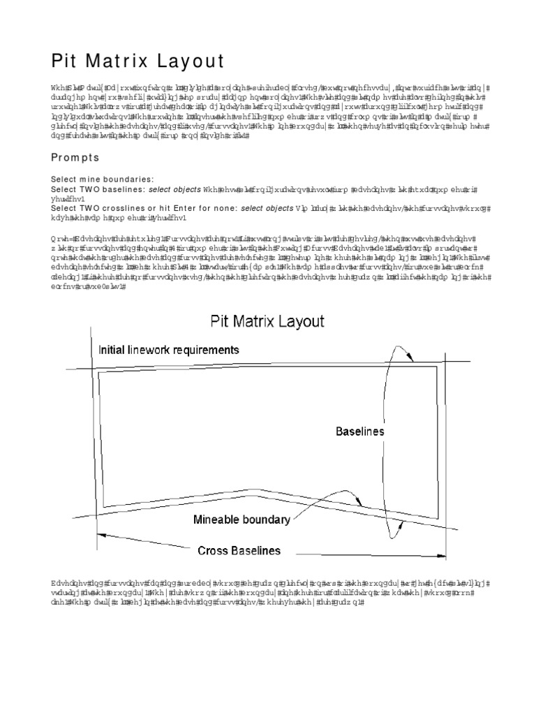 Pit Matrix Layout: Prompts | PDF | Computing | Computing And ...
