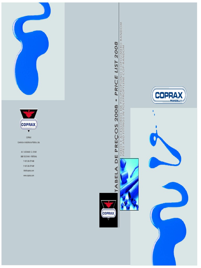 Tabela Preços - Coprax | PDF | Polímeros orgânicos | Amorfo sólido