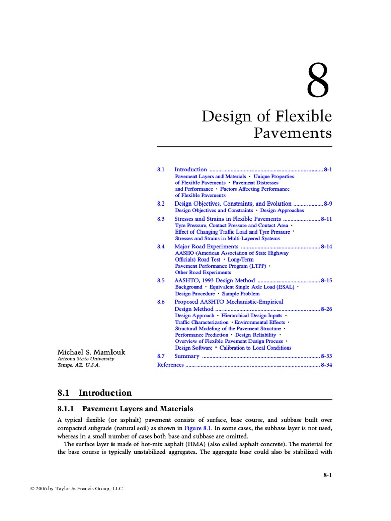 FWA Handbook Pavement Design PDF | PDF