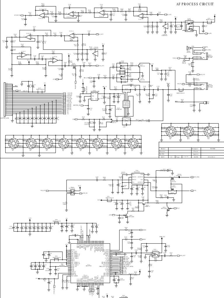 TYT Tytera MD 380 UHF RF Schematic Diagram | PDF