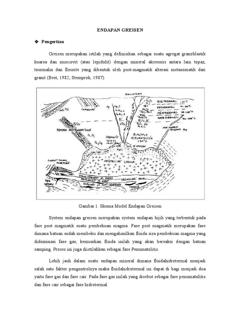 Endapan Greisen | PDF