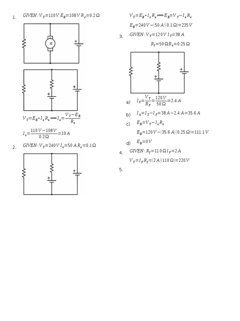 Lab Ex Dc Motors Pdf