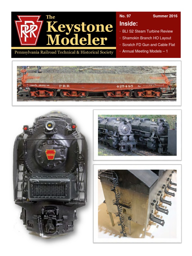 The Keystone Modeler - Summer 2016 | PDF | Steam Locomotive | Locomotives
