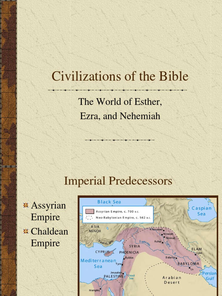 Civilizations of The Bible 2010 1 | PDF | Achaemenid Empire | Darius I