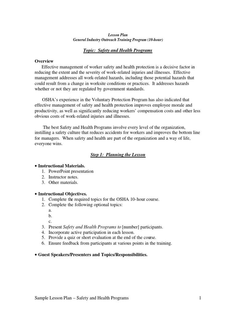 HSE TBT Topic | Download Free PDF | Occupational Safety And Health ...