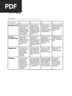 Volcano Model Rubric | PDF