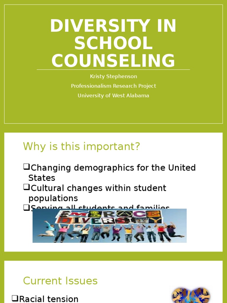 Diversity in School Counseling | PDF
