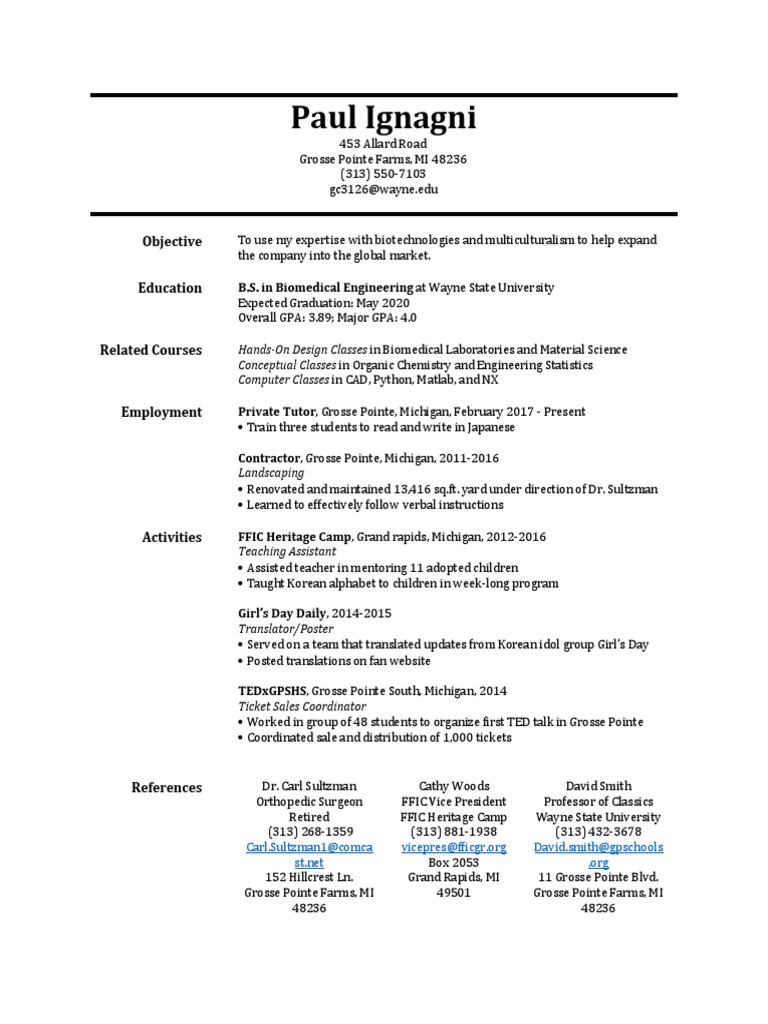 Resume 2 | PDF | Further Education | Teaching And Learning