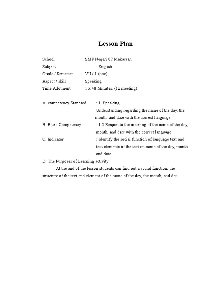 Microteaching | PDF | Lesson Plan | Teaching