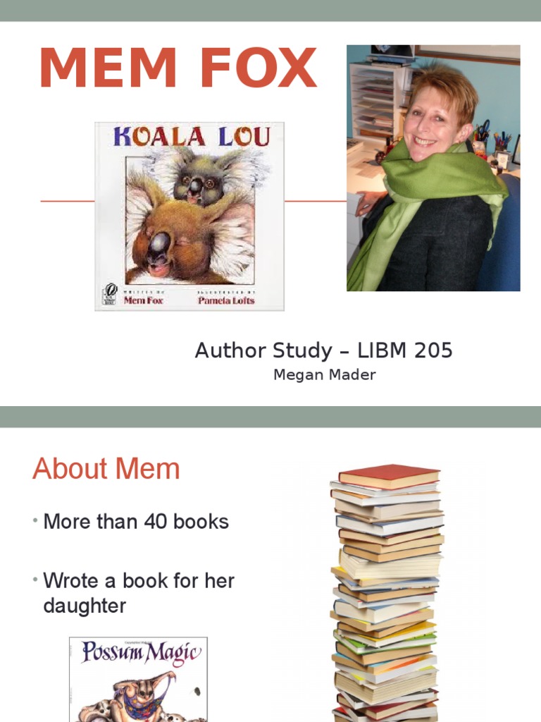 Mem Fox | PDF
