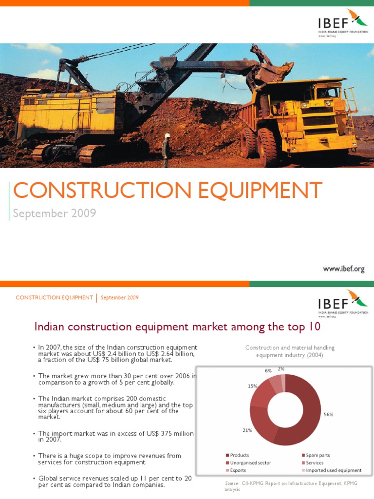 Construction Equipment: September 2009 | PDF | Loader (Equipment ...