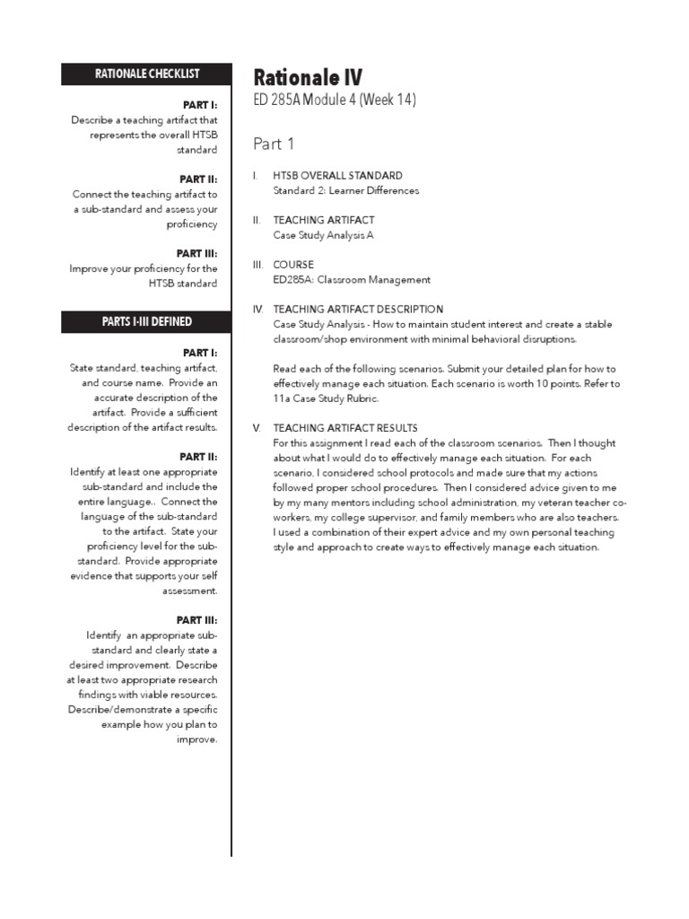 CN Standard 2 Rationale 2 | PDF | Educational Assessment ...