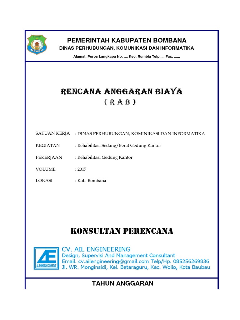 RAB PLAFOND Kantor-1 PDF | PDF