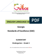 2nd Grade ELA Standards in Georgia | PDF | English Language | Rules