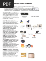 Electrical Wiring Material List With Pictures | PDF | Electrical ...