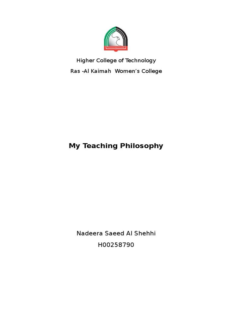 My Teaching Philosophy 2 | PDF | Educational Assessment | Teachers