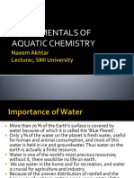 Water Chemistry PDF | PDF