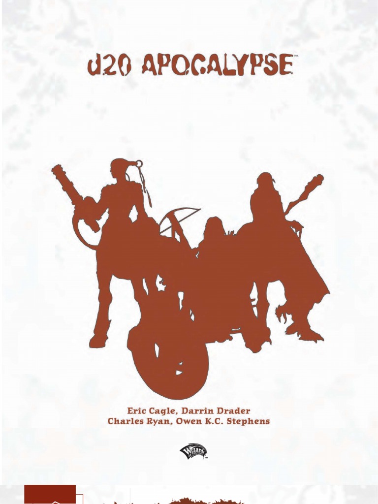 d20 Apocalypse | PDF | Apocalyptic And Post Apocalyptic Fiction | D20 ...