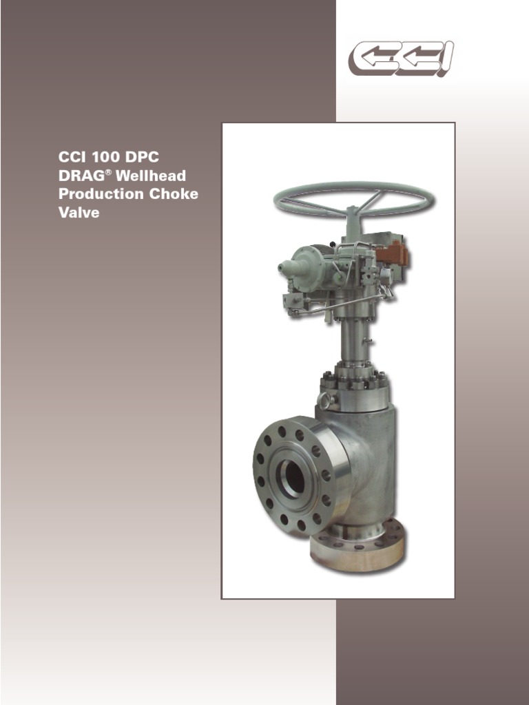 ChokeValve CCI DRAG PDF | PDF | Valve | Fluid Dynamics