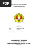 Laporan Magang K3 | PDF