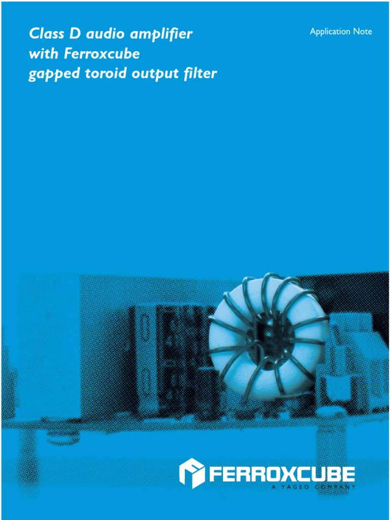 Class D Audio Amplifier | Download Free PDF | Amplifier | Electronic Filter
