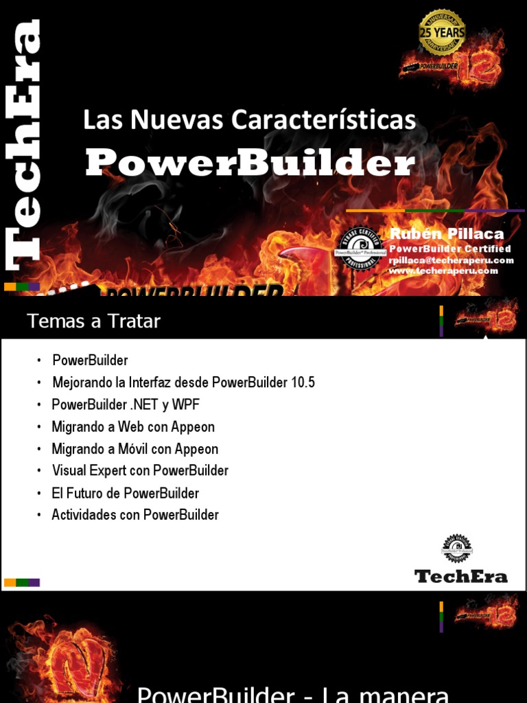 TechEra - Las Nuevas Caracteristicas de PowerBuilder | PDF | .NET Framework | Lenguaje de ...