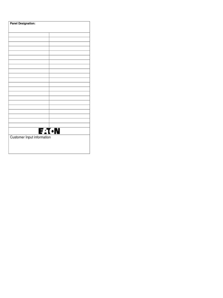 Panel Schedule | PDF